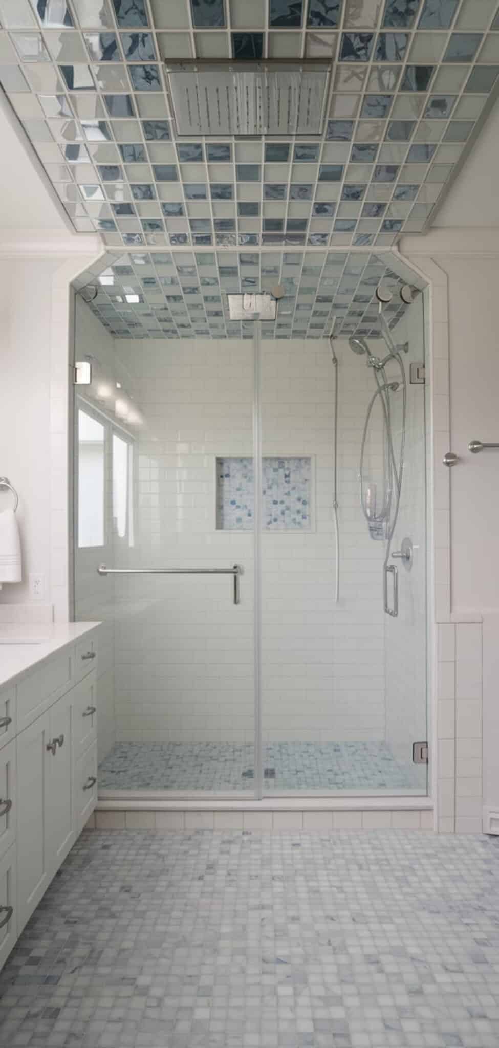 15+ Innovative Tile Shower Ceiling Ideas - The Mega Mom