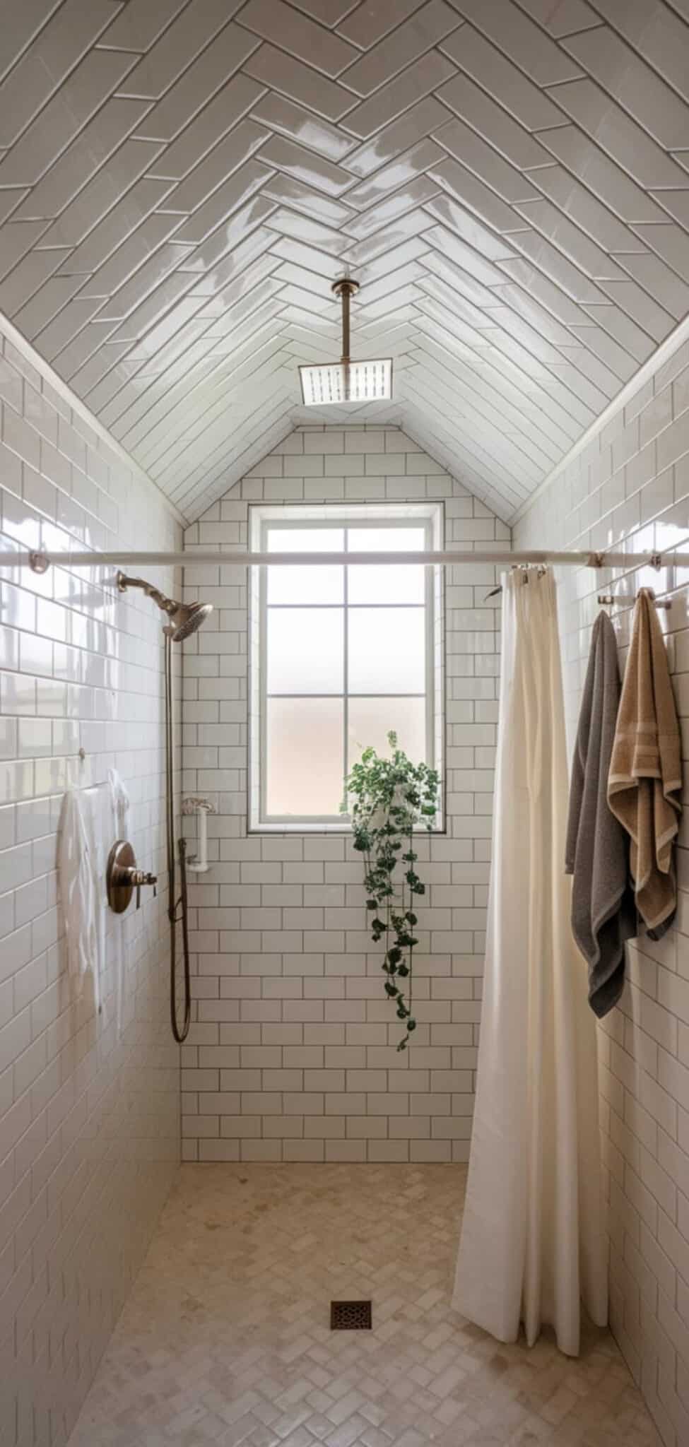 15+ Innovative Tile Shower Ceiling Ideas - The Mega Mom