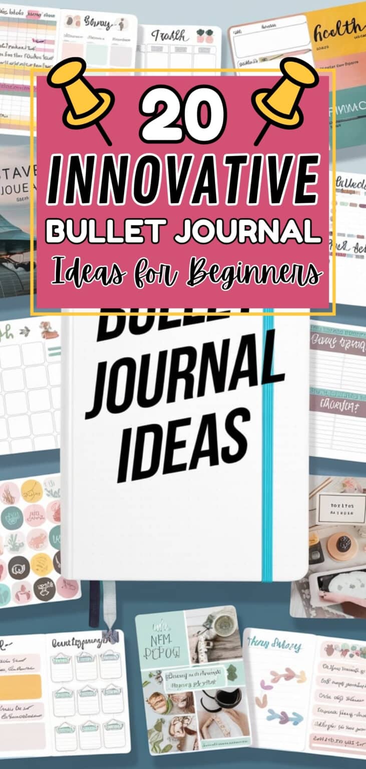 20 Innovative Bullet Journal Ideas for Beginners - The Mega Mom