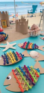 17 Fun & Engaging Beach Themed Crafts for Kids - The Mega Mom
