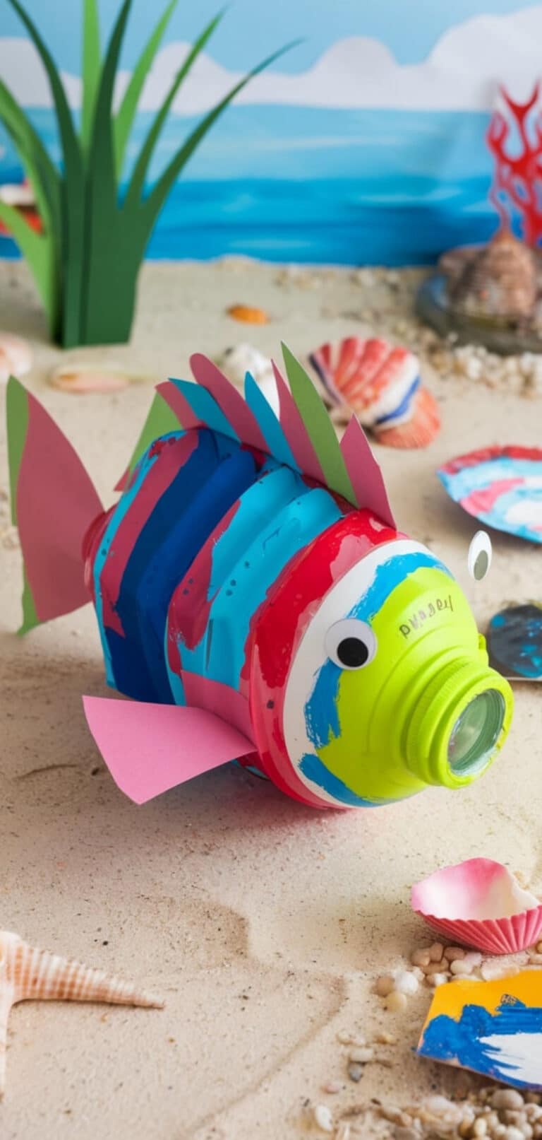 17 Fun & Engaging Beach Themed Crafts for Kids - The Mega Mom