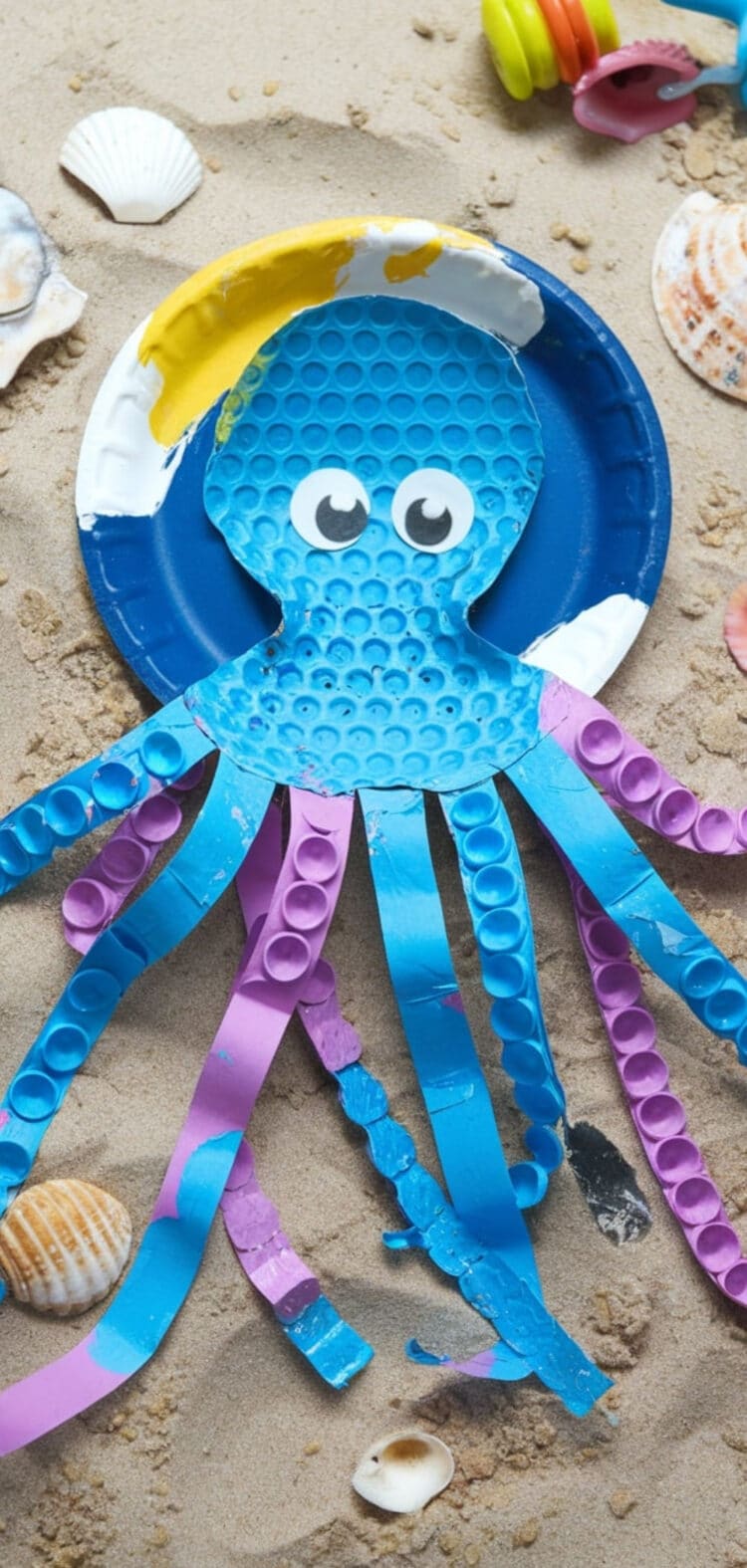 17 Fun & Engaging Beach Themed Crafts for Kids - The Mega Mom