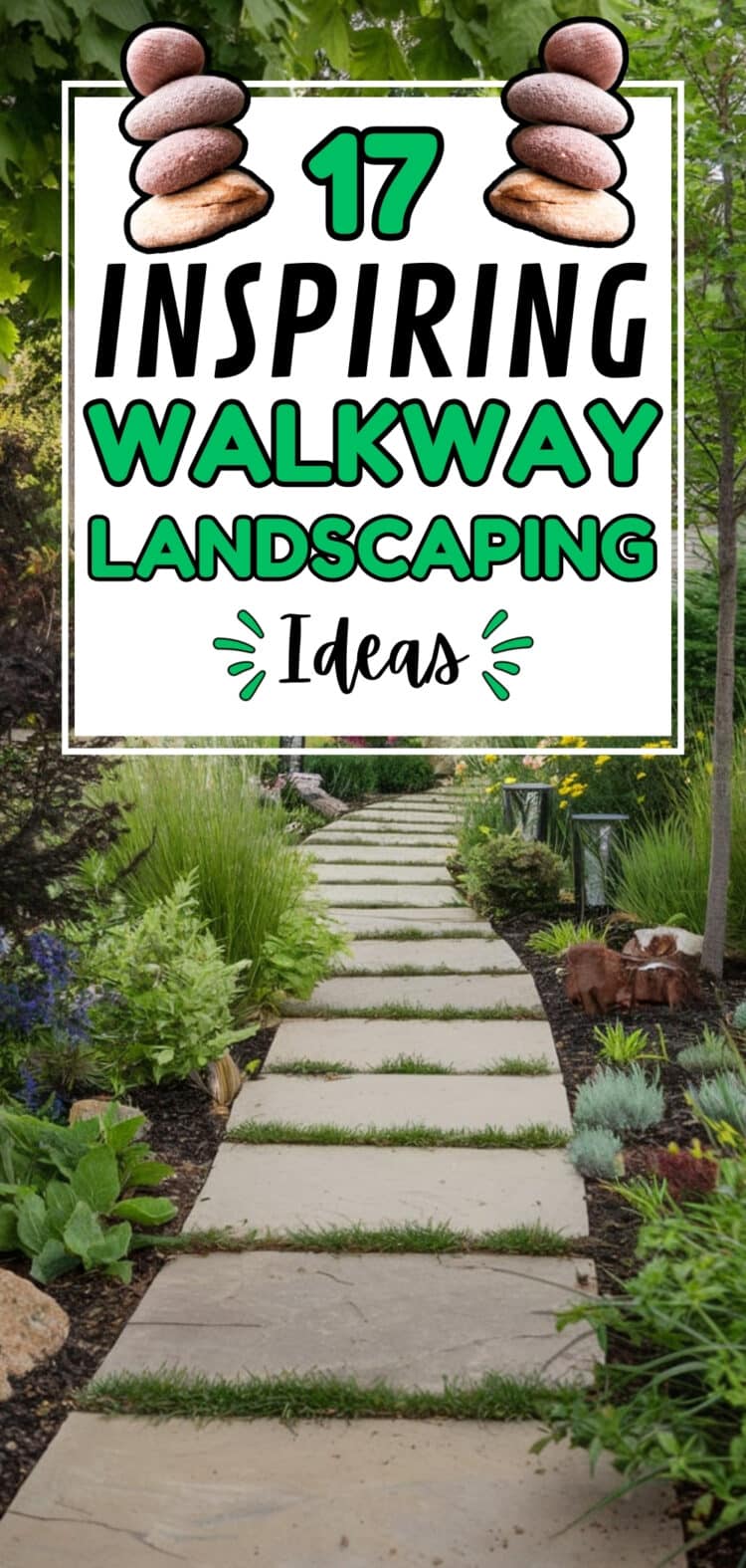 17 Inspiring Walkway Landscaping Ideas - The Mega Mom