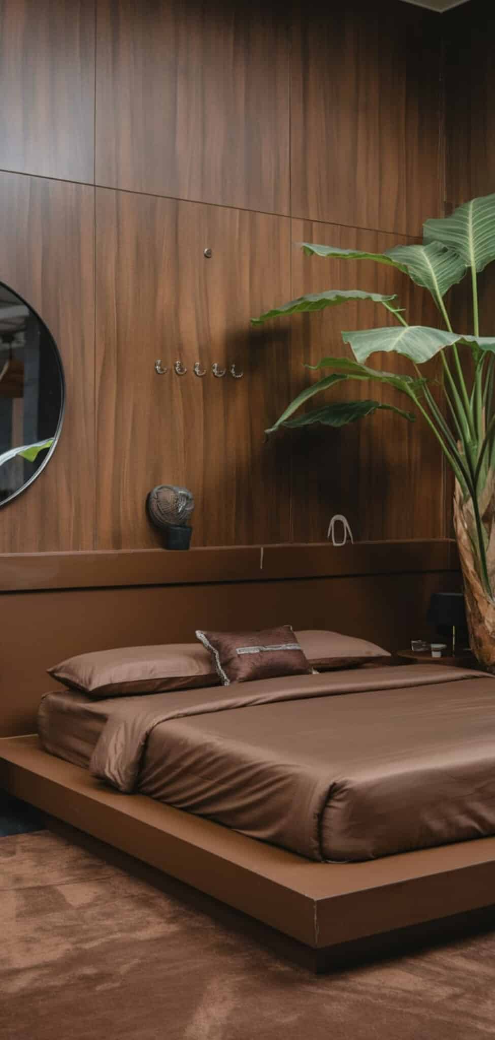 15 Inspiring Brown Bedroom Ideas - The Mega Mom