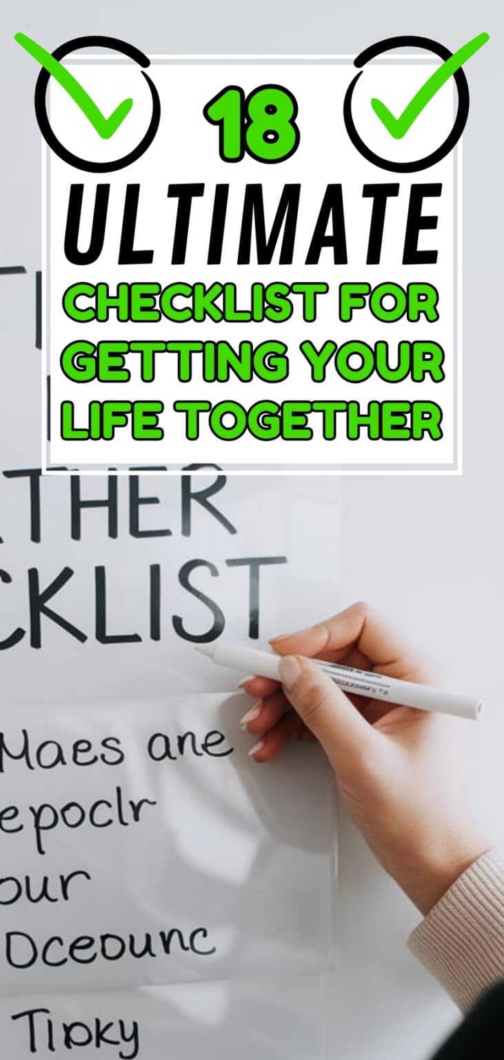 13 Essential Checklist Ideas for Getting Your Life Together - The Mega Mom