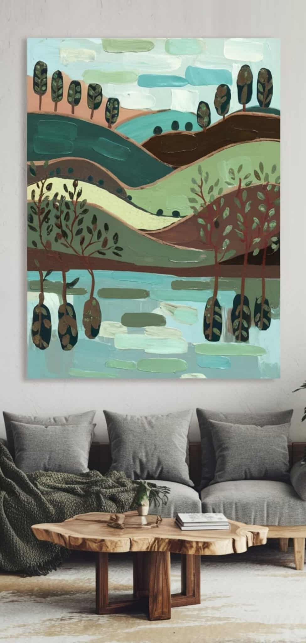 12+ Chic Minimalist Earthy Spring Living Room Decor Ideas - The Mega Mom