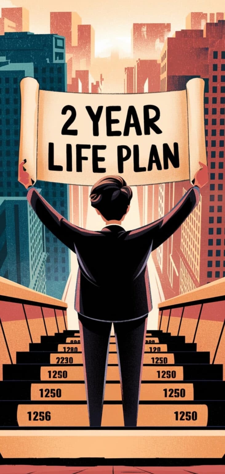 Create a 2 Year Life Plan in 4 Steps - The Mega Mom