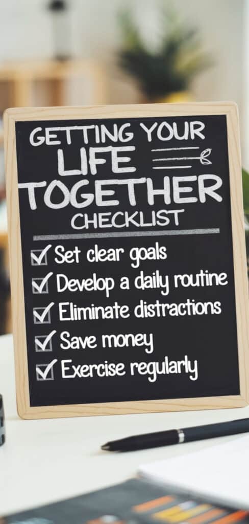 13 Essential Checklist Ideas for Getting Your Life Together - The Mega Mom