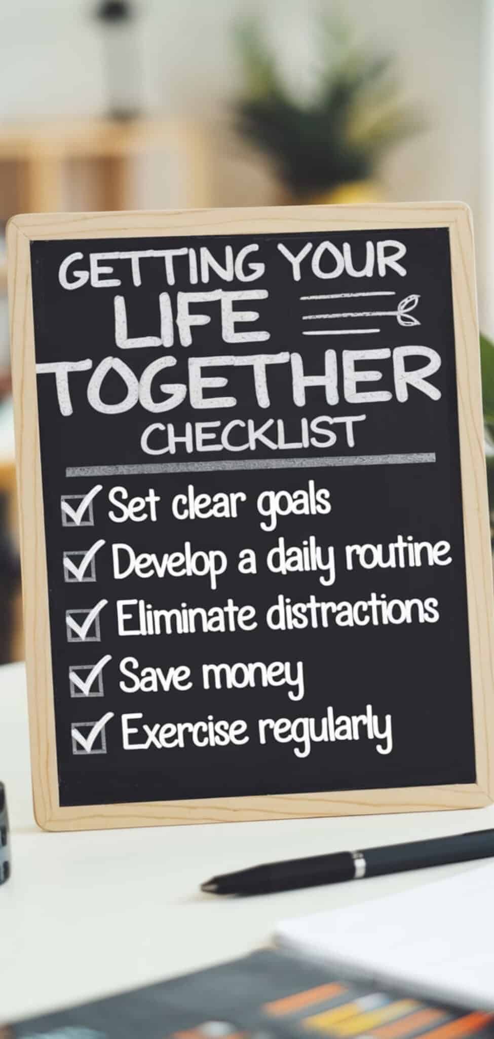 13 Essential Checklist Ideas for Getting Your Life Together - The Mega Mom