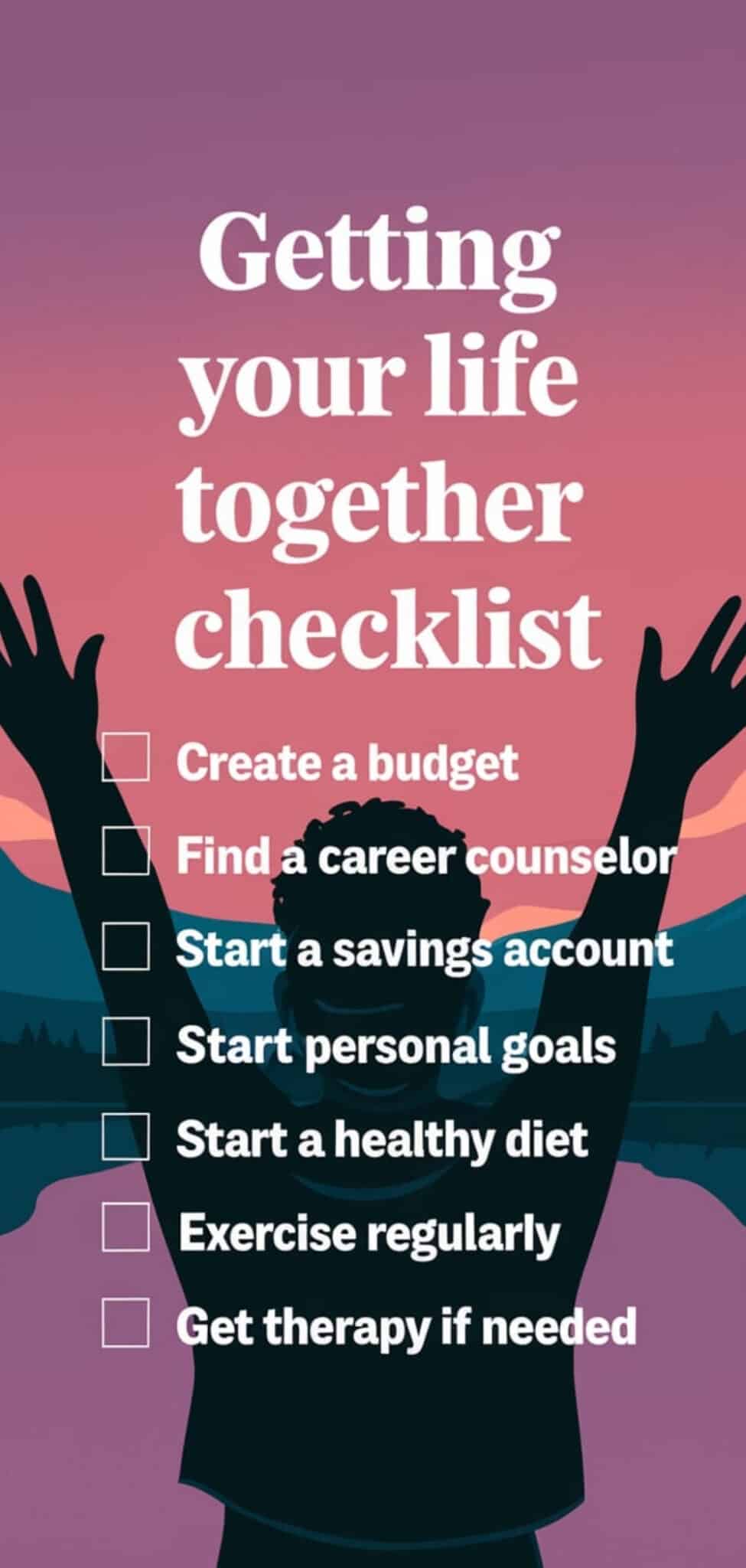 13 Essential Checklist Ideas for Getting Your Life Together - The Mega Mom