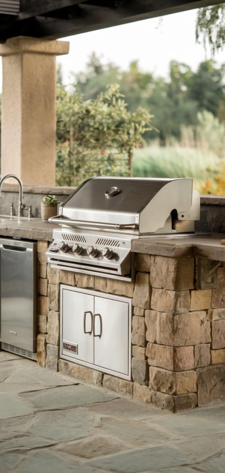 13+ Inspiring Outdoor BBQ Kitchen Ideas - The Mega Mom