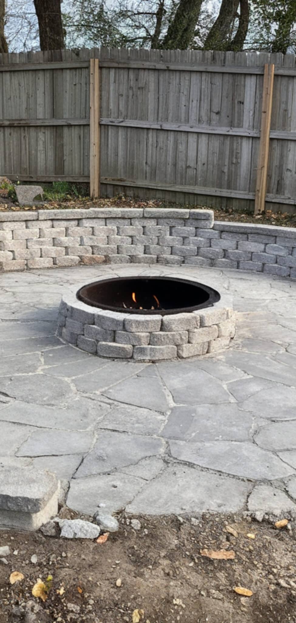 4 Easy steps to DIY Fire Pit Landscaping - The Mega Mom