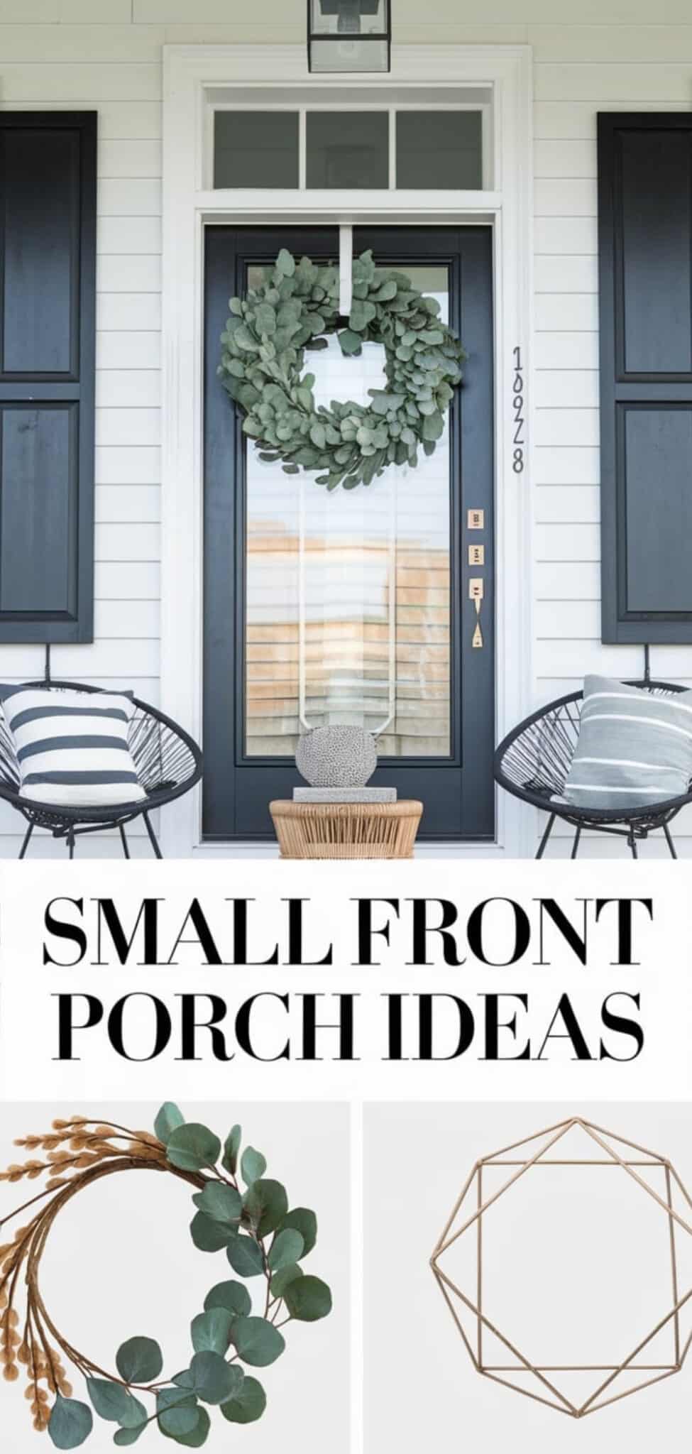 19 Awesome Modern Small Front Porch Ideas - The Mega Mom