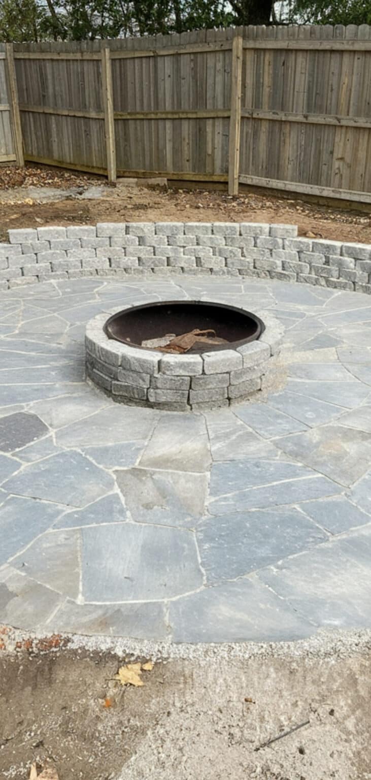 4 Easy steps to DIY Fire Pit Landscaping - The Mega Mom