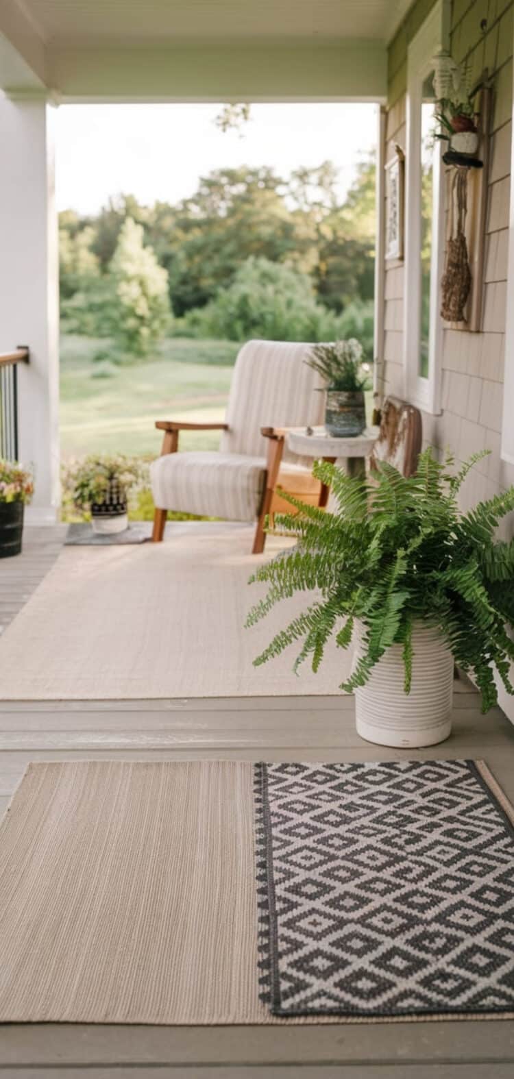 19 Awesome Modern Small Front Porch Ideas - The Mega Mom