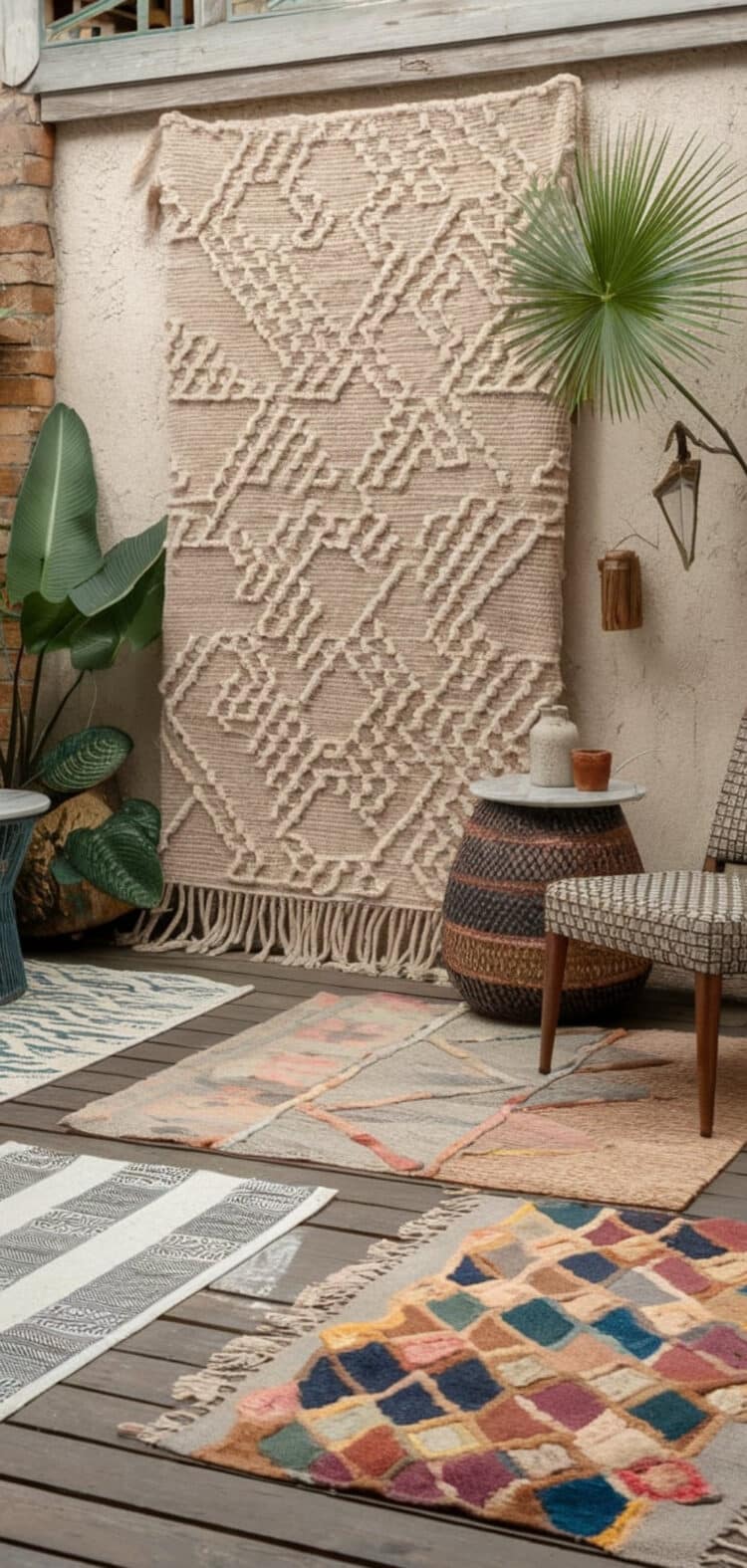 20 Stunning Tropical Bohemian Patio Ideas - The Mega Mom