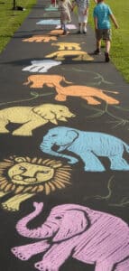 17 Exciting Chalk Obstacle Course For Kids - The Mega Mom