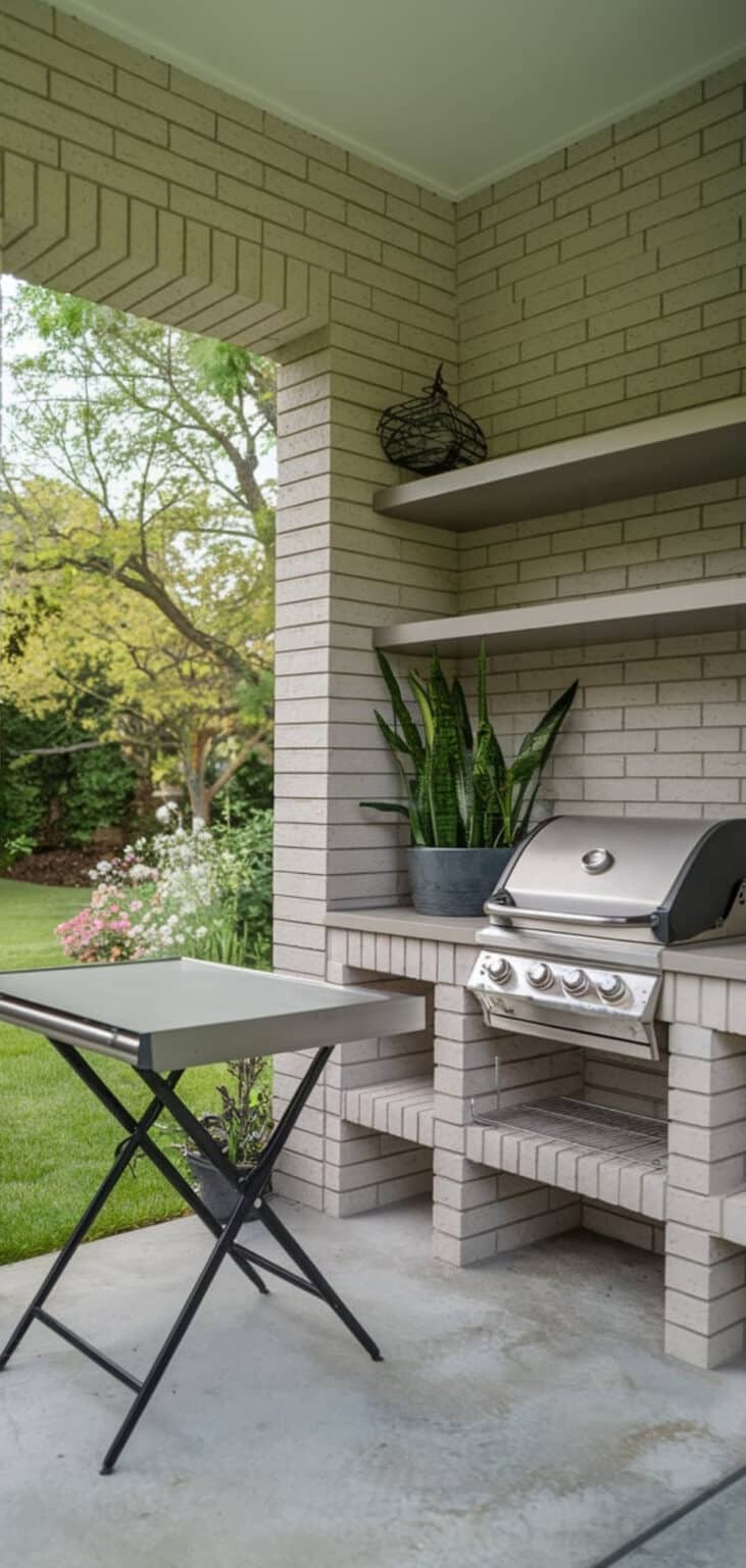 13+ Inspiring Outdoor BBQ Kitchen Ideas - The Mega Mom
