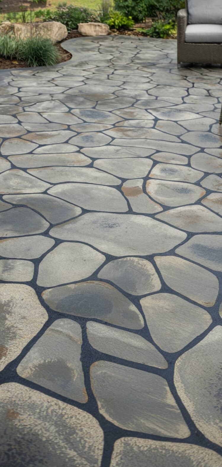 16+ Beautiful Stamped Concrete Patio Ideas - The Mega Mom