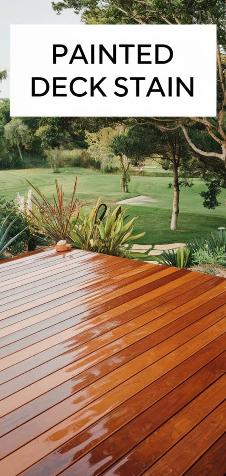18 Best Painted Deck Stain Ideas - The Mega Mom