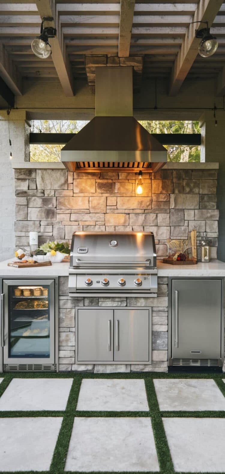 13+ Inspiring Outdoor BBQ Kitchen Ideas - The Mega Mom