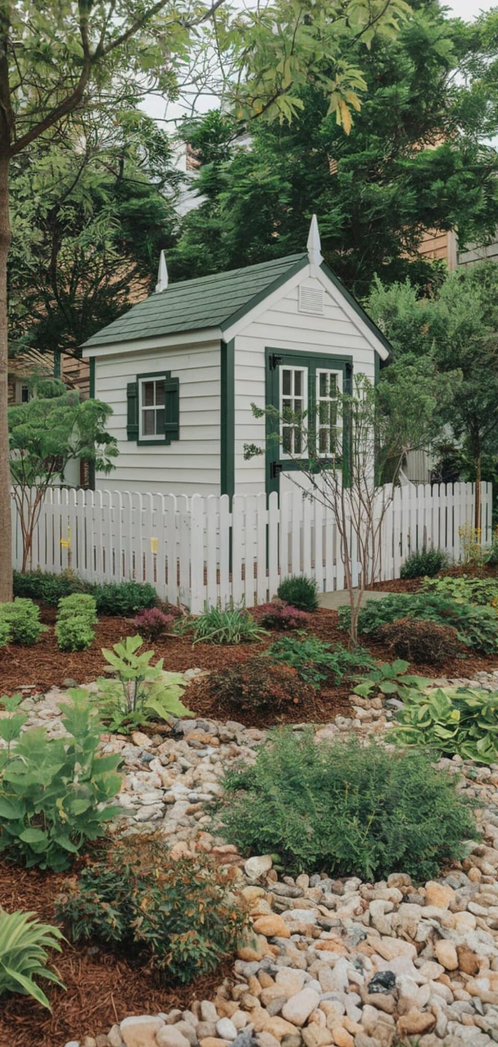 17 Beautiful Garden Shed Landscaping Ideas - The Mega Mom