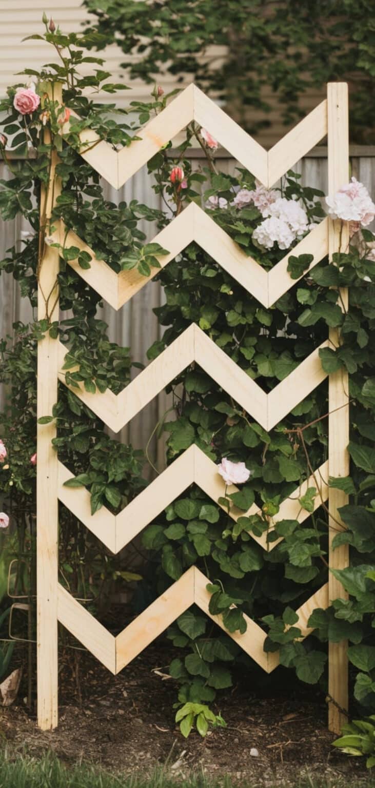 10 Innovative DIY Garden Trellis Ideas - The Mega Mom