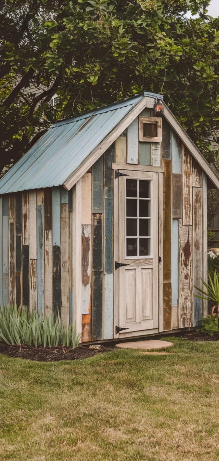 17 Beautiful Garden Shed Landscaping Ideas - The Mega Mom