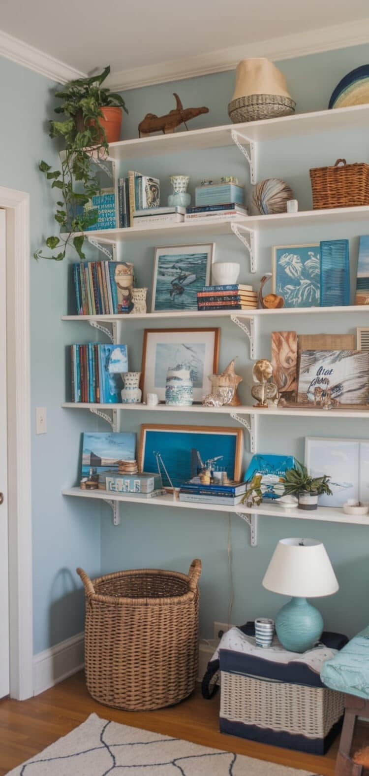 15 Bright Beachy Room Inspo Ideas - The Mega Mom