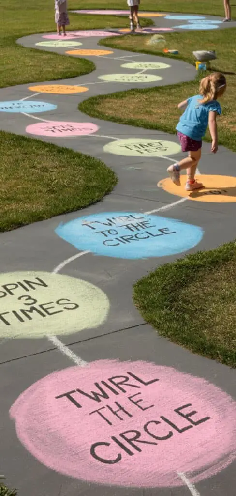 17 Exciting Chalk Obstacle Course For Kids - The Mega Mom