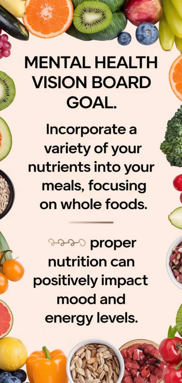18 Inspiring Mental Health Vision Board Goal Ideas - The Mega Mom