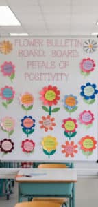 17 Creative Classroom Flower Bulletin Board Ideas - The Mega Mom