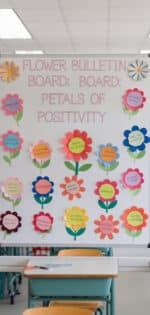 17 Creative Classroom Flower Bulletin Board Ideas - The Mega Mom