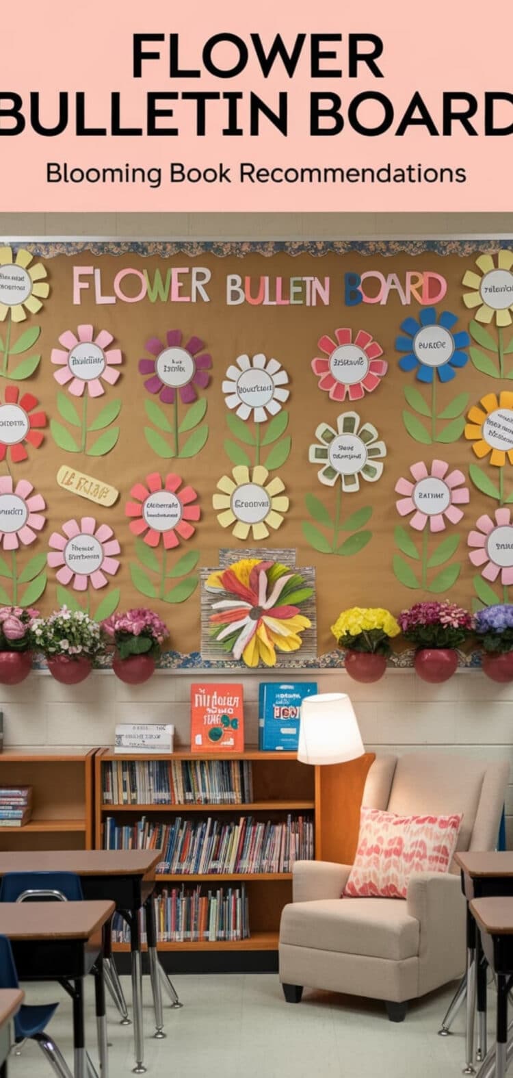 17 Creative Classroom Flower Bulletin Board Ideas - The Mega Mom