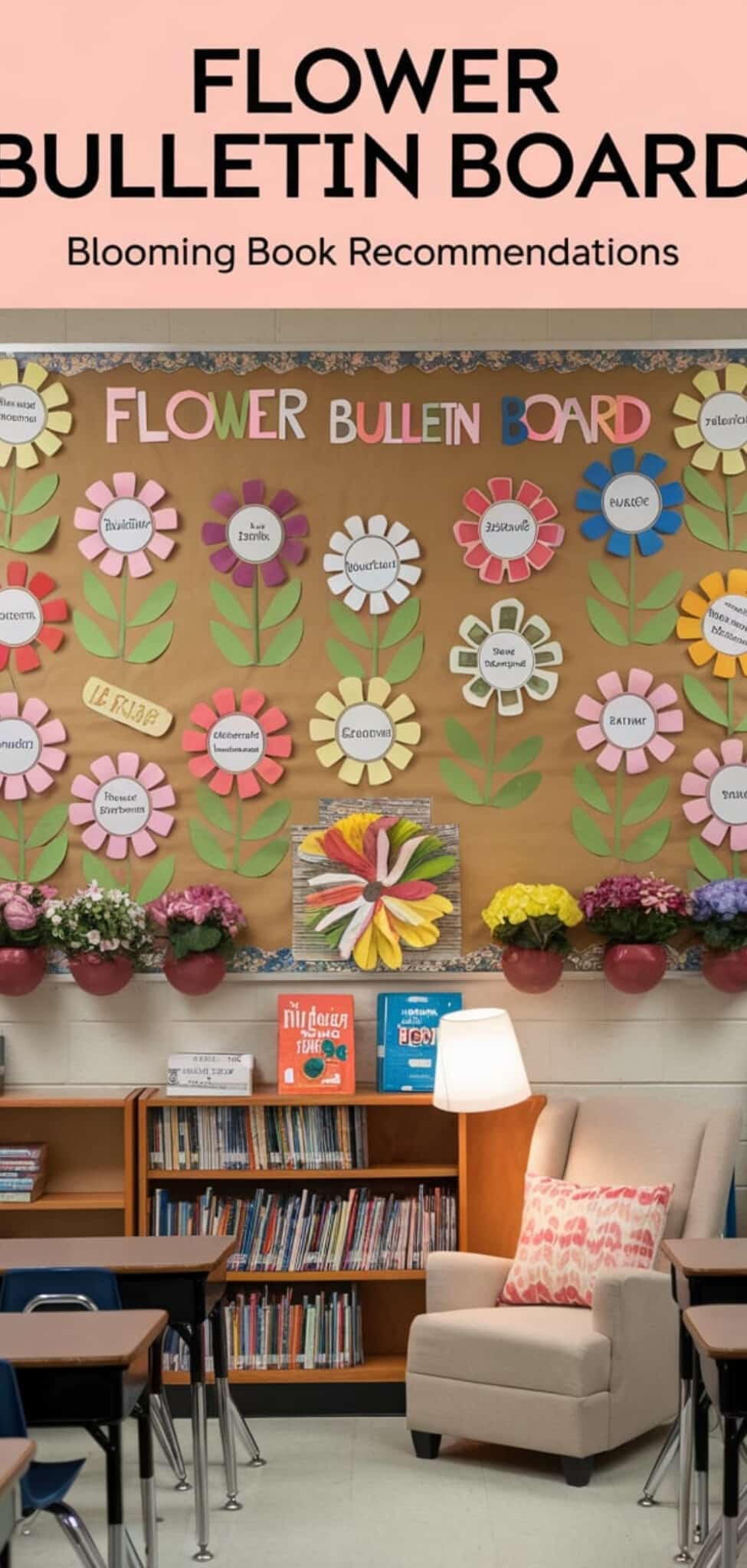 17 Creative Classroom Flower Bulletin Board Ideas - The Mega Mom