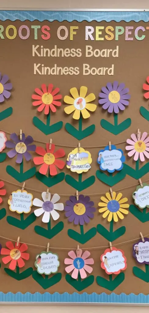 17 Creative Classroom Flower Bulletin Board Ideas - The Mega Mom