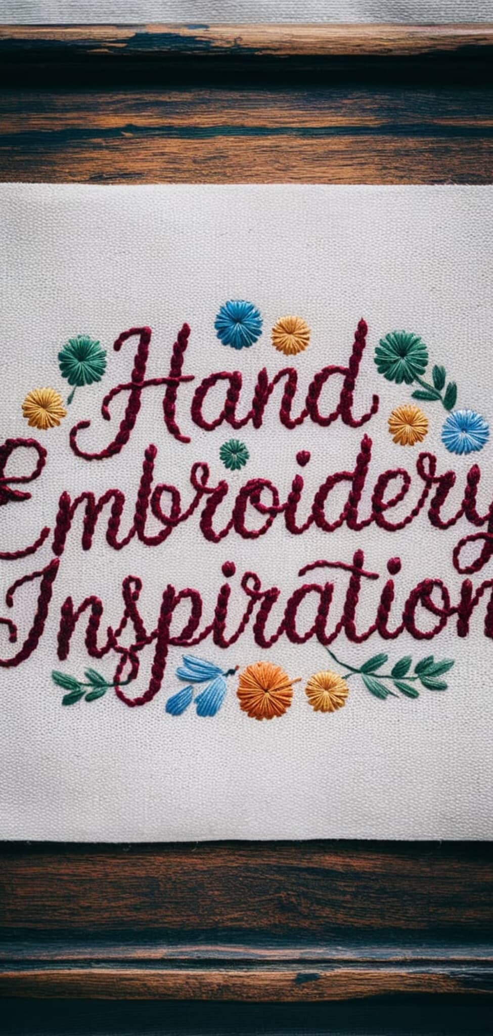 15 Beautiful Hand Embroidery Inspiration Ideas - The Mega Mom