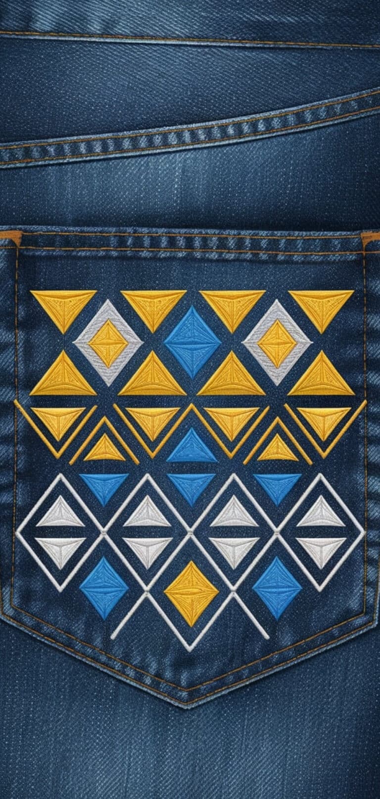 16 Exquisite Jeans Pocket Fashion Embroidery Designs - The Mega Mom