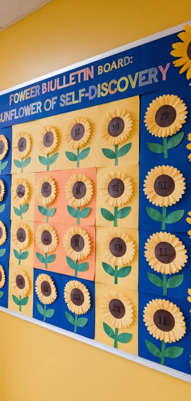 17 Creative Classroom Flower Bulletin Board Ideas - The Mega Mom