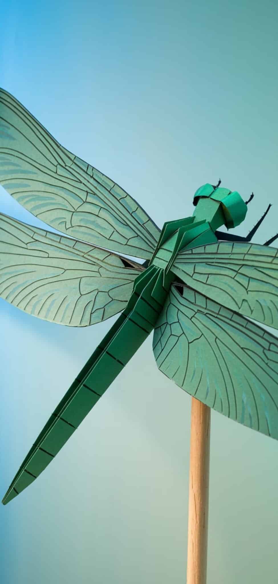 10+ Creative Paper Dragonfly Craft Ideas - The Mega Mom