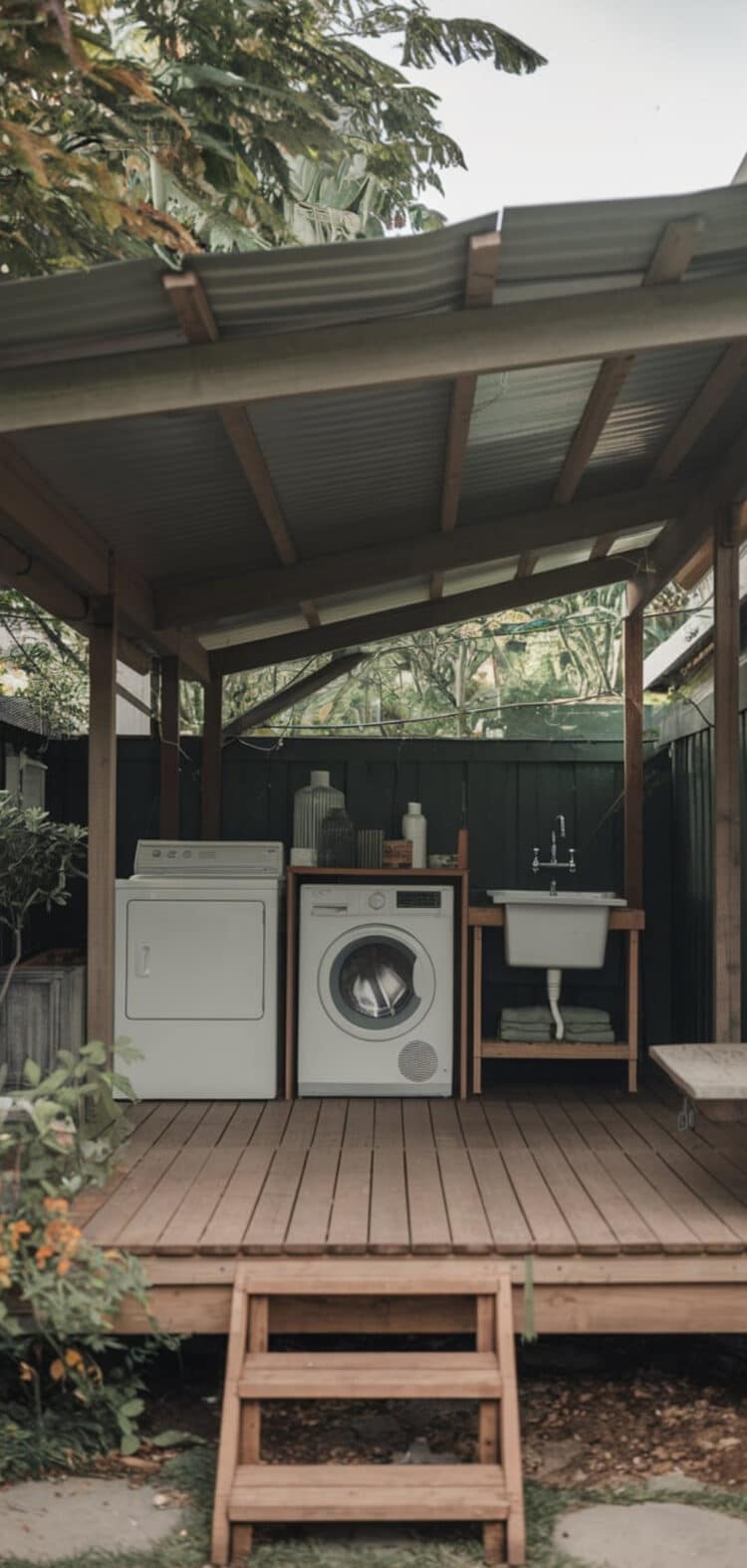 17 Creative Outdoor Laundry Room Ideas - The Mega Mom