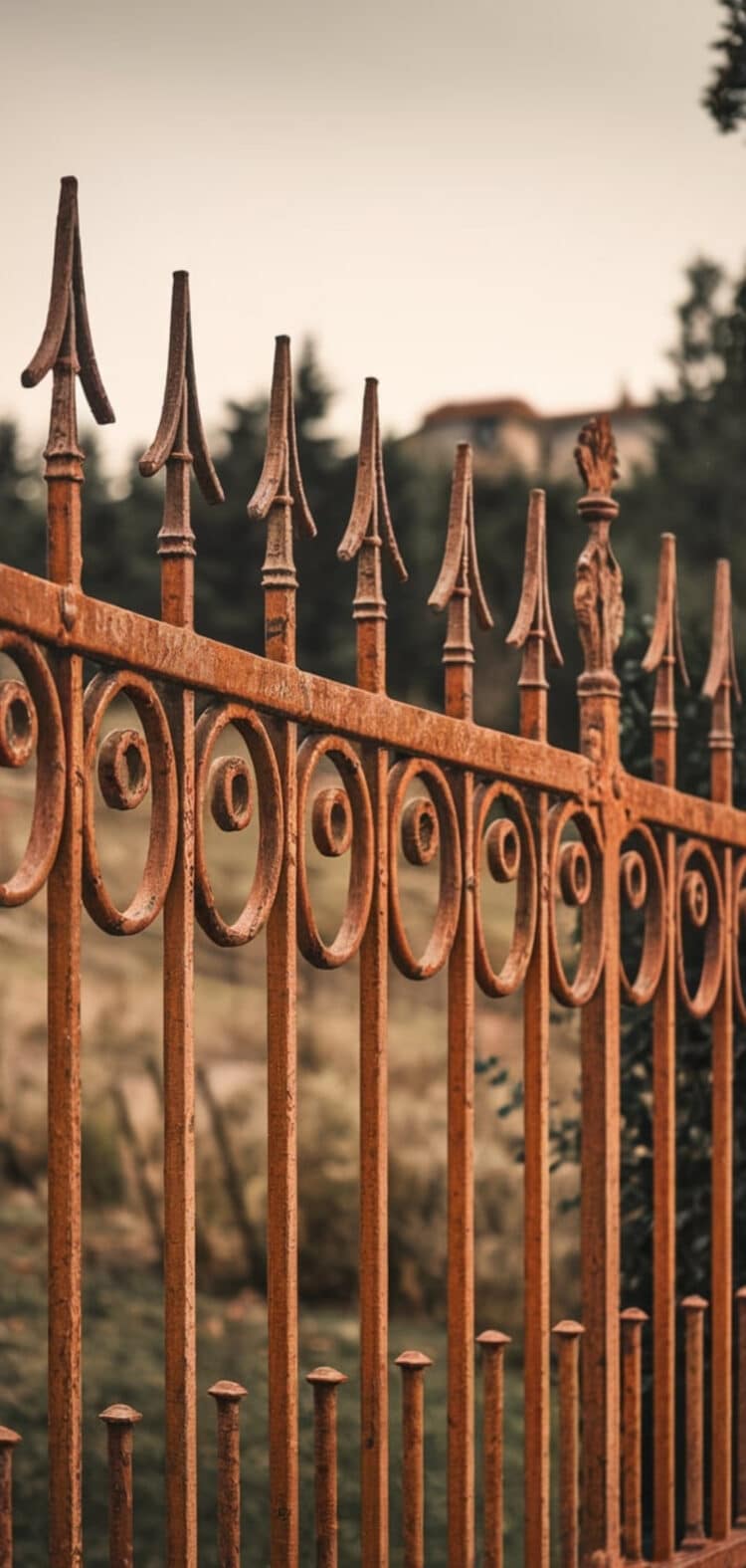 16 Useful Privacy Metal Fence Ideas - The Mega Mom
