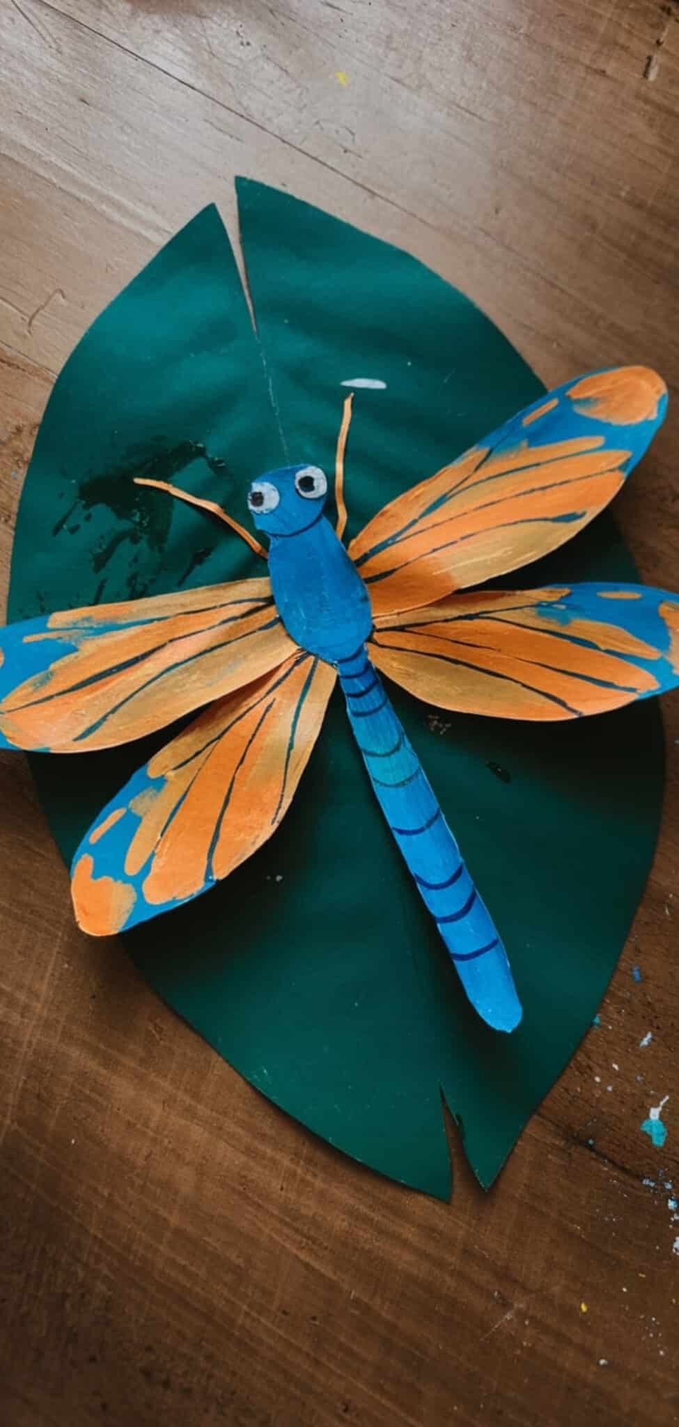 10+ Creative Paper Dragonfly Craft Ideas - The Mega Mom