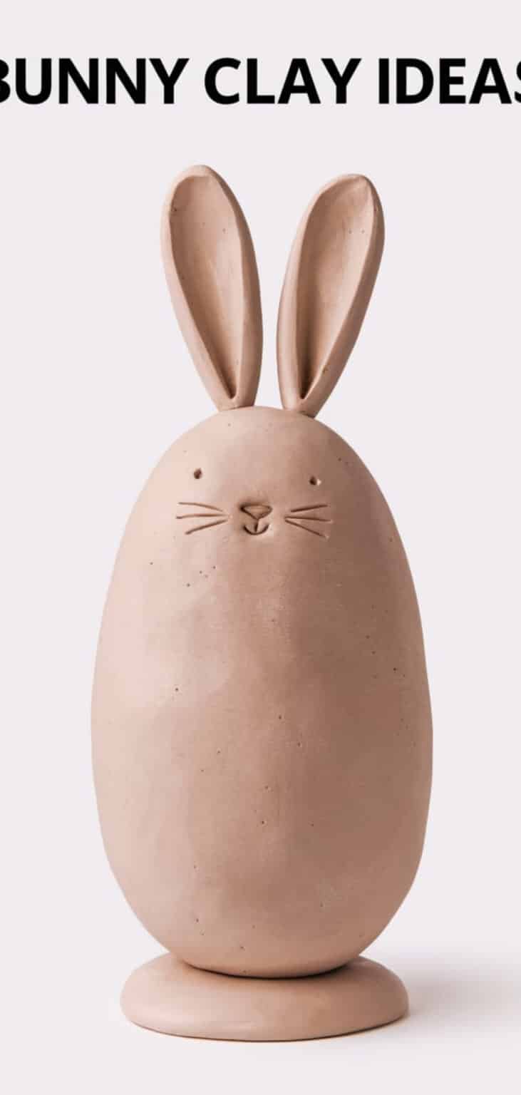 13 Easy Bunny Clay Ideas - The Mega Mom