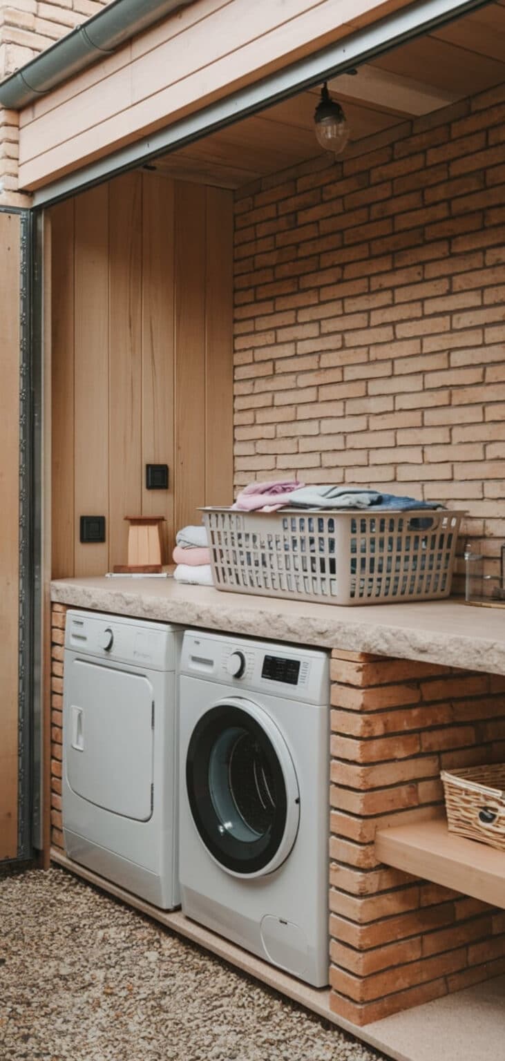 17 Creative Outdoor Laundry Room Ideas - The Mega Mom