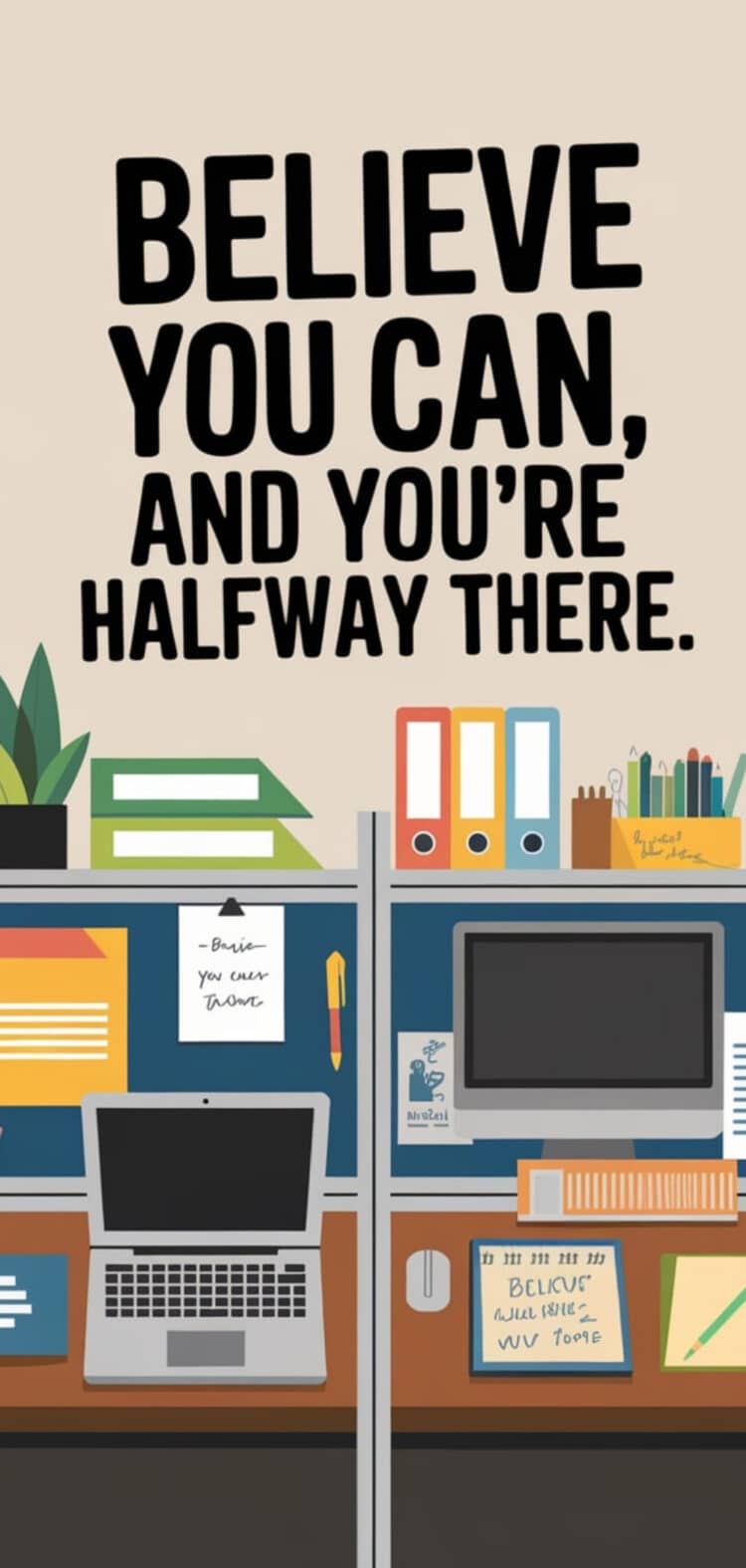 18 Cute Office Cubicle Decor Ideas - The Mega Mom