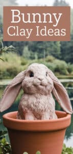 13 Easy Bunny Clay Ideas - The Mega Mom