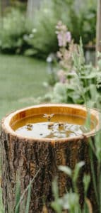13 Charming Bee Bath Garden Decor Ideas - The Mega Mom