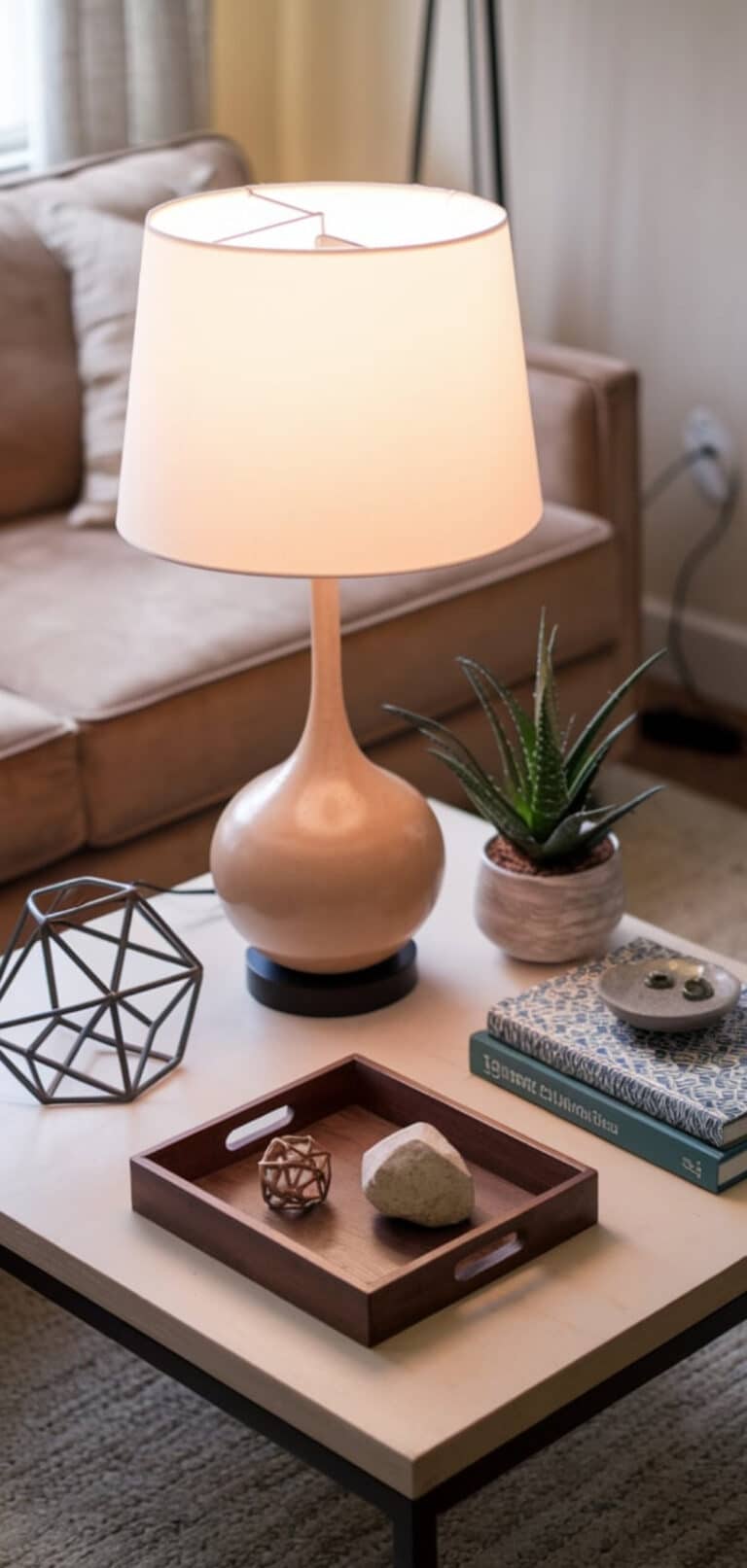 12+ Beautiful Square Coffee Table Decor Ideas - The Mega Mom