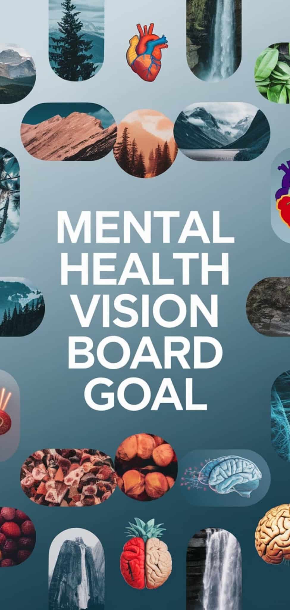 18 Inspiring Mental Health Vision Board Goal Ideas - The Mega Mom